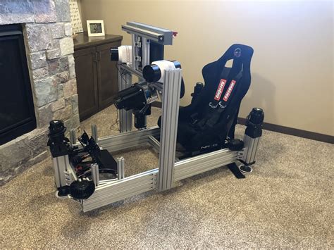 Diy Aluminum Sim Racing Rig Build 46 Off