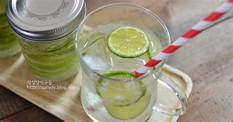 초록레몬 레모네이드 레몬청 만드는법