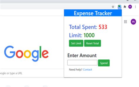 Expense Tracker Extension Download
