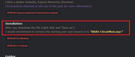 Mod Cheat Mod Ren Py Completed Big Brother Another Story Cheat Mod V
