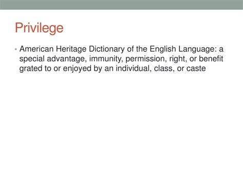 Ppt Power And Privilege Powerpoint Presentation Free Download Id