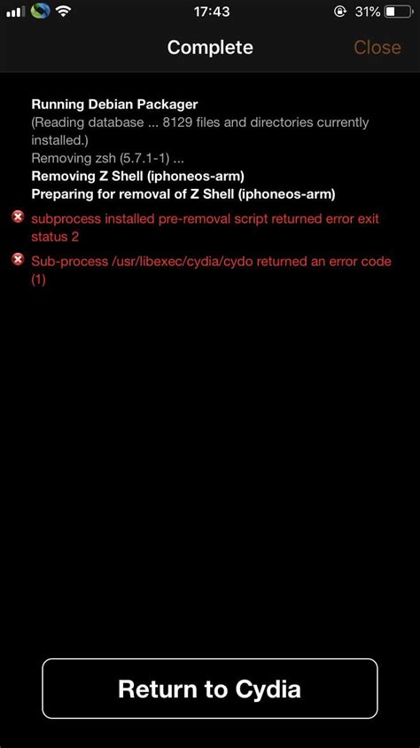 Help I Have Install Z Shell By Mistake And Now I Cant Uninstall It