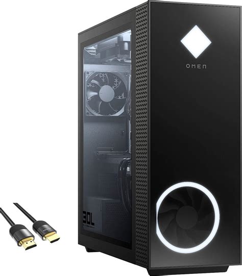 HP OMEN 30L 3060 Ti Liquid Cool Gaming Desktop, 8-Core AMD Ryzen 7 ...