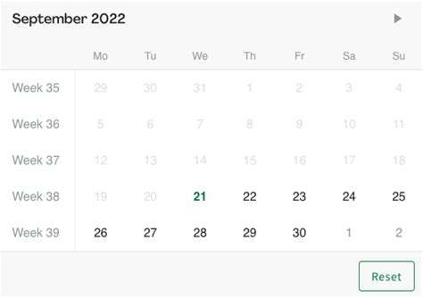 version 8 uses non iso week as it was in v7 · issue 1557 · gpbl react day picker · github