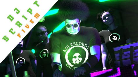 Dj Script Fivem Esxqbcore Youtube