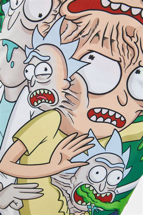 Outlet Erkek Sprayground Rick Morty Fusion Dlxr Sırt Çantası
