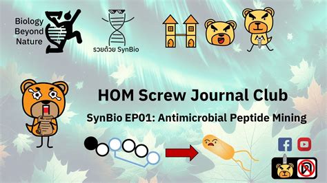 Live Hom Screw Journal Club Ep01 Antimicrobial Peptide Mining
