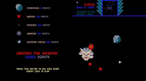 Sinistar 80s Arcade Game Beware I Live Rnostalgia
