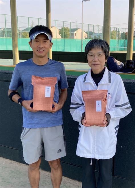三石雄一さん 瑞穂市市民大会ミックス 優勝 可児市のリンクテニススクールLink tennis school