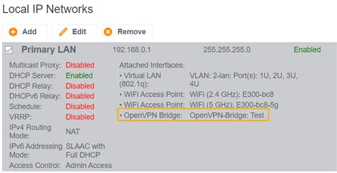 Openvpn Bridged Clientserver Configuration