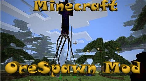 Minecraft Mod Showcase Orespawn Mod Youtube