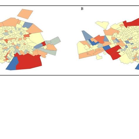 Geographical Rhythmic Regression A And Least Squares Regression B Download Scientific Diagram