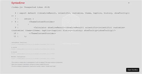 rohangaikwad react native scientific calculator codesandbox