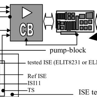 Experimental Set Up For ISE Static And Dynamic Characterisation Download Scientific Diagram