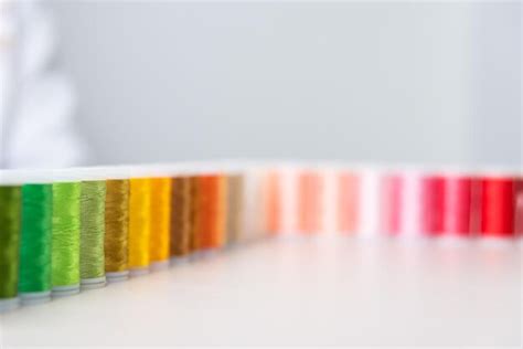 Premium Photo Thread Composition Dressmaker Atelier Seamstress