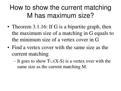 Ppt Maximum Bipartite Matching Powerpoint Presentation Free Download