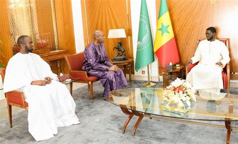 Le Groupe Edk Et Son Pdg Demba Ka Reçus Par Le Président Bassirou Diomaye Faye
