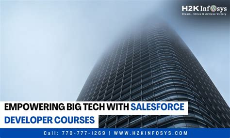 empowering salesforce developer courses with big tech