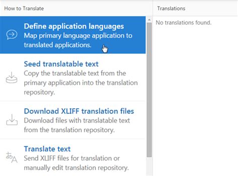 Translating An Application In Oracle Application Express 50