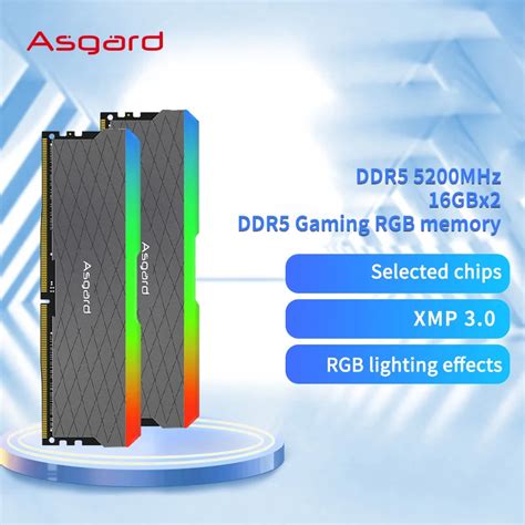 Asgard W2 Ddr5 5200mhz 32gb Memory Ram Ddr5 5200mhz 5600mhz 16gb X2