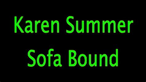 Karen Summer Sofa Bound Bondage Perils Video Clips4sale