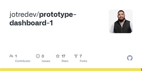 Github Jotredevprototype Dashboard 1