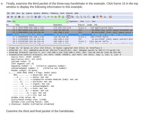 Lab Using Wireshark To Observe The TCP Way Handshake Faith Oh Faith Oh