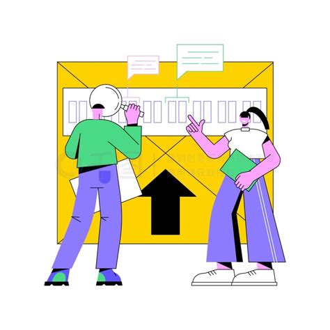 Ht网页ui 两个卡通人物在黄色背景前讨论 模板免费下载 Eps格式 999像素 编号69824959 千图网