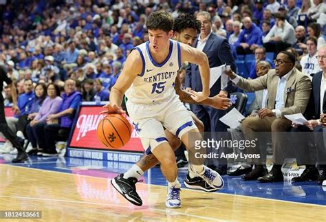 Reed Sheppard Of The Kentucky Wildcats Steals The Ball In The First News Photo Getty Images