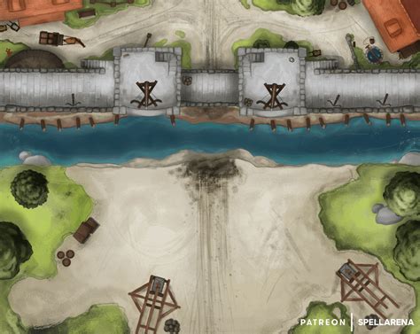 The Giants Steps [oc] [battlemap] R Dndmaps