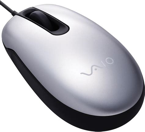 Sony Vaio Usb Optical Mouse Light Silver Electronics