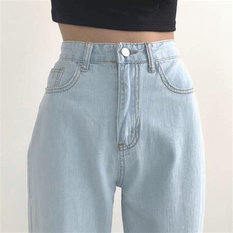 ~3xl[기장선택 얇은데님 ]﻿얇아서 요새 딱 좋은 롱 와이드 데님팬츠 에이블리