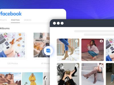 How To Embed A Facebook Photo Album On The Website By Emilio Scott On Dribbble