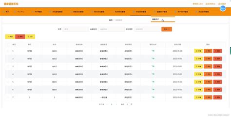 基于javaweb Jsp Ssm的健康管理系统vue录像源码lw部署文档讲解等 Csdn博客