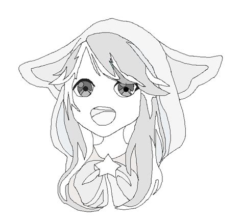 Pixilart Base For Cute Anime Girl By Oceanmisty