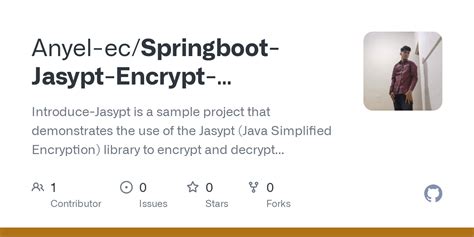 github anyel ec springboot jasypt encrypt properties introduce