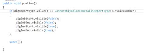 Dynamics Ax Tips Ax Ssrs Report How To Modify Parameter Properties Based On Usage Data Values