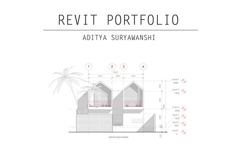 Revit Portfolio Portfolio Architecture Presentation Innovative Architecture