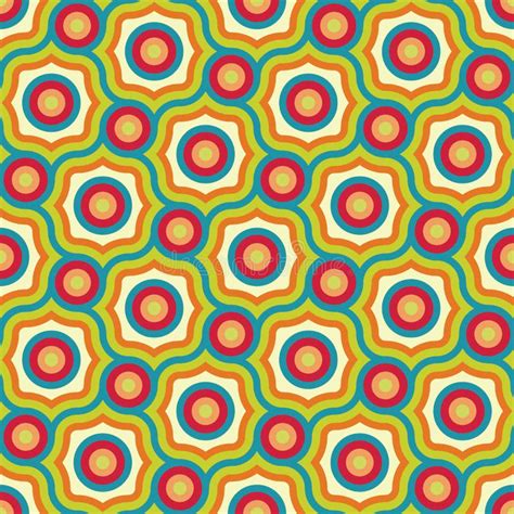 Vector Modern Seamless Colorful Geometry Pattern Color Abstract Stock Vector Illustration Of