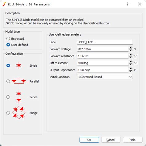 Change To A User Defined Model