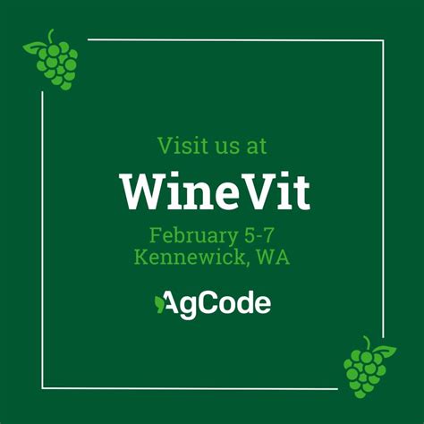 Agcode On Linkedin Agcode Winevit Agtech