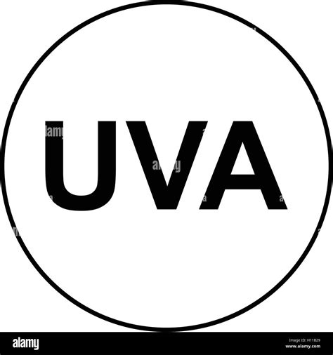 Uva Sun Protection Cosmetics Icon Uva Sun Protection Cosmetics Symbol
