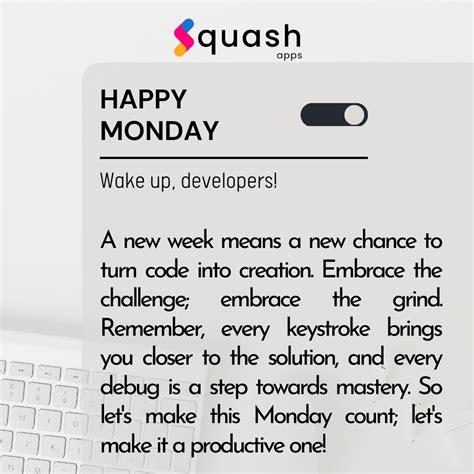 Squash Apps On Linkedin Mondaymotivation Comment Squashapps Appdevelopmentcompany