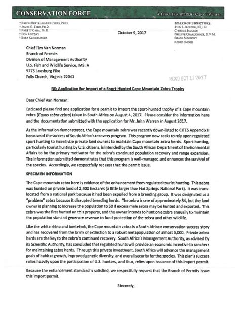 Fillable Online Conservation Force Fax Email Print Pdffiller