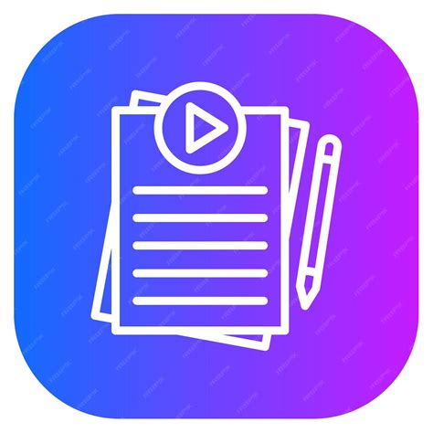 Premium Vector Script Vector Illustration