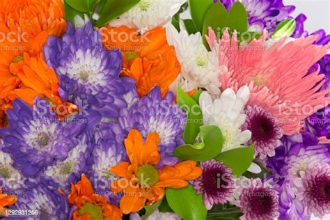 아름답고 다채로운 꽃의 배열 꽃다발은 다른 꽃으로 만들어졌습니다 계절에 대한 스톡 사진 및 기타 이미지 계절 공예 공휴일 Istock