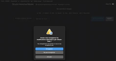 Vsc Gitlenss Rebase Ui Fails Loading Interactive Rebase Performed