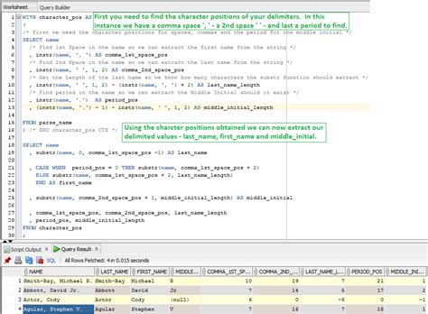 Sql Server Sql Cross Apply To Split Names Into First Last And Mi