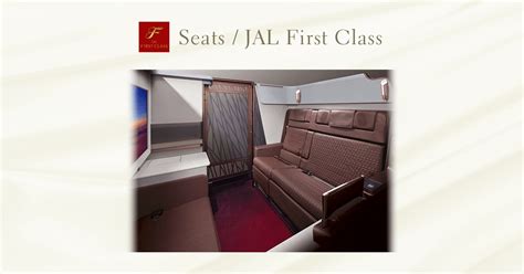 Jal International Flights First Class Seat