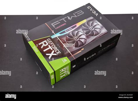 Budapest Hungary Circa 2020 Nvidia Geforce Rtx 3090 Graphics Card Made By Evga In Its Box